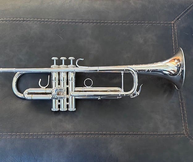 S.E. Shires Professional Trumpet - Silver | Reverb