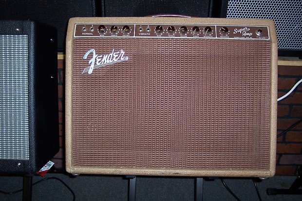 Fender Super Amp 1960 Brown Tolex | Reverb