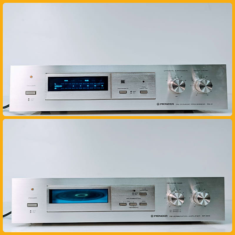 Pioneer RG-2 Dynamic Processor & SR-303 Reverberation | Reverb