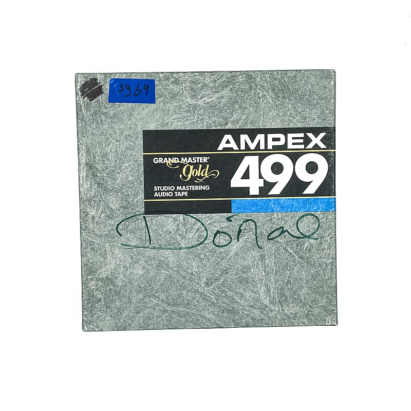 Ampex 499 Grand Master Gold 1/2" x 2500' | Reverb