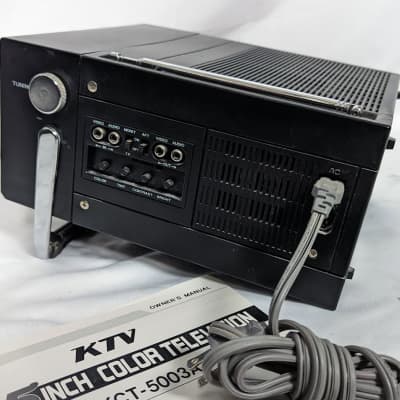 Panasonic KTV KCT-5003A Miniature Portable 5" Color TV | Reverb France