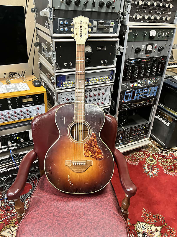 Mozart Spruce Mahogany Fancy Acoustic Square Neck Guitar | Reverb