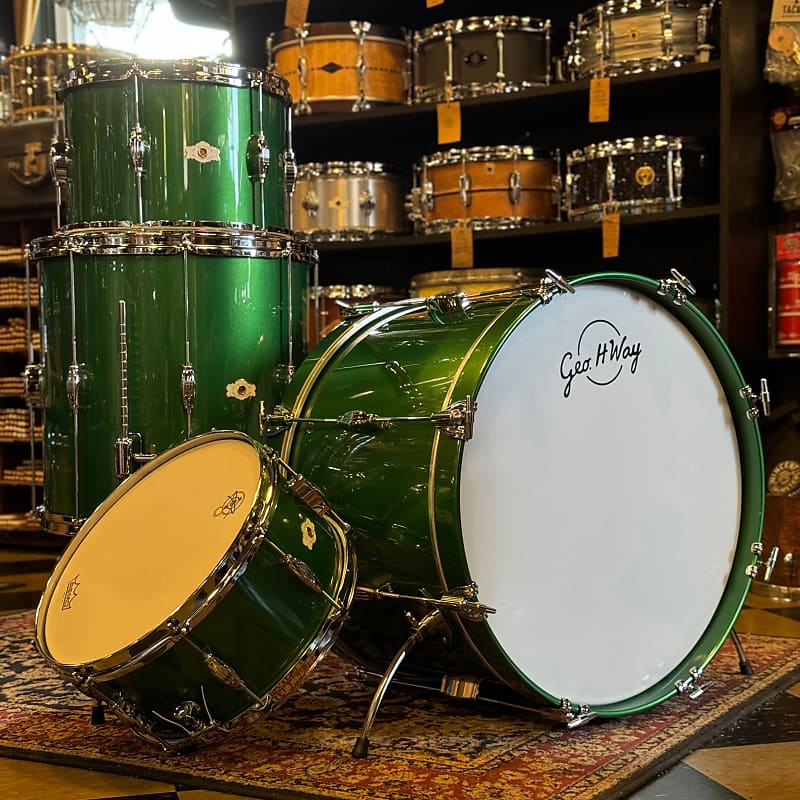 NEW George Way Tuxedo Studio Model in Elbaite Green - 14x22, | Reverb