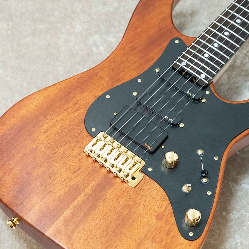 Schecter BH-1-VTR-24F-MH-EMG "EMG PU" -Mahogany Natural- | Reverb