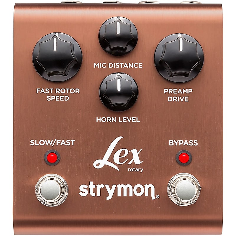 Strymon Lex Rotary Speaker Simulator Effects Pedal Brown | Reverb Strymon Lex Rotary Speaker Simulator Effects Pedal Brown | Reverb