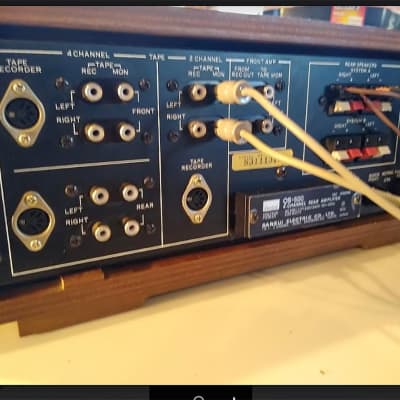 Sansui QS500 1971 - Walnut Quad Stereo Receiver | Reverb