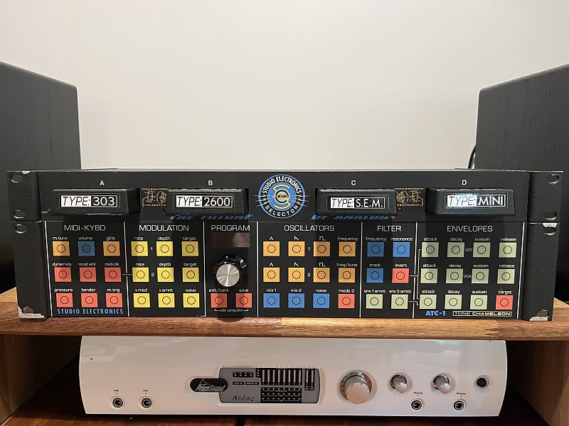 Studio Electronics ATC-1 Analog Synth ! & 4 Filter ! | Reverb