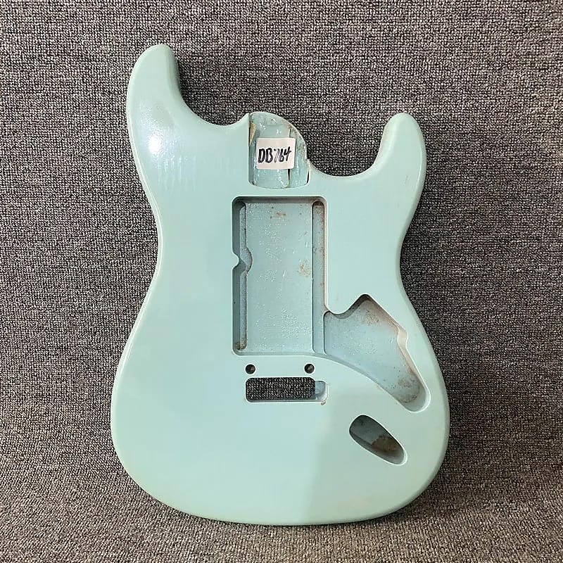 Custom Light Blue Stratocaster Strat Style Guitar Body | Reverb UK