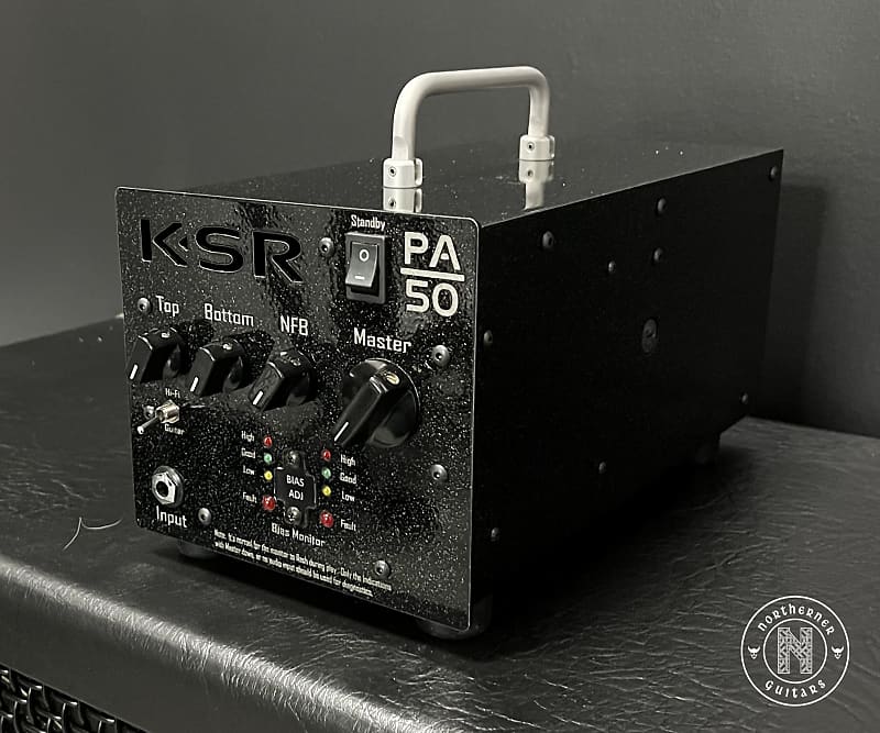 KSR Amplification PA50 Compact Power Amp 2022 Black Sparkle | Reverb
