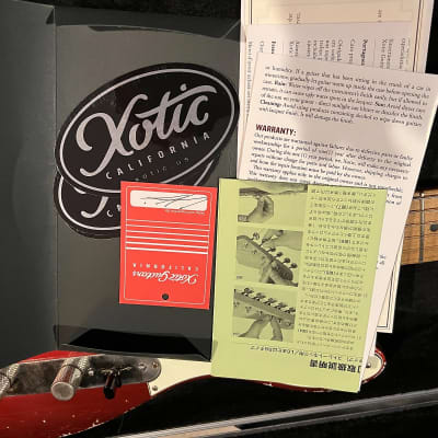 Xotic XTC-1 Telecaster Electric Guitar - Candy Apple Red - | Reverb