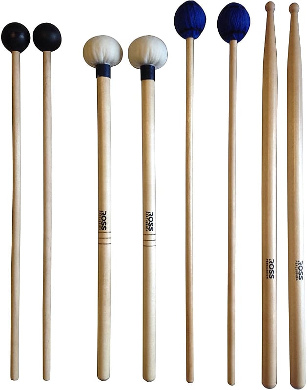 ROSS Percussion Intermediate Drum Mallet Set: General | Reverb