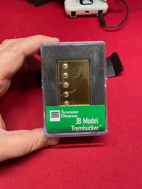 Seymour Duncan TB-4 JB Bridge Trembucker - Gold | Reverb