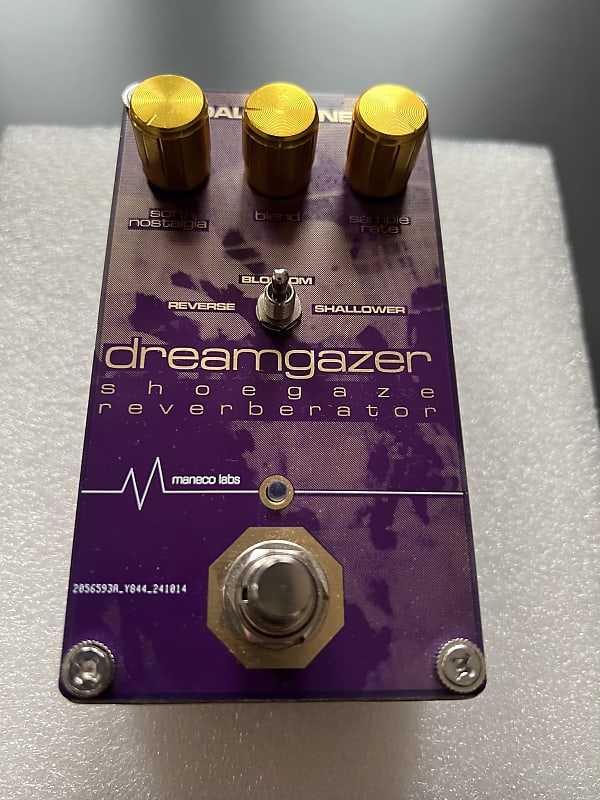 Maneco Labs Dreamgazer Reverb 2024 - Brushed Steel | Reverb