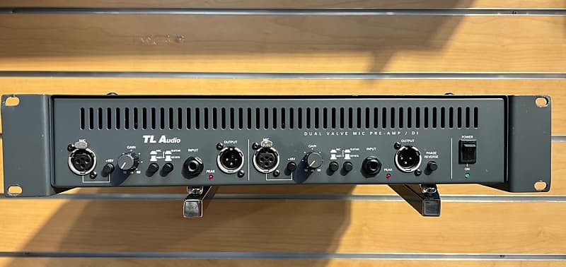 TL Audio Dual Channel Tube PRE Microphone Preamplifier (San | Reverb