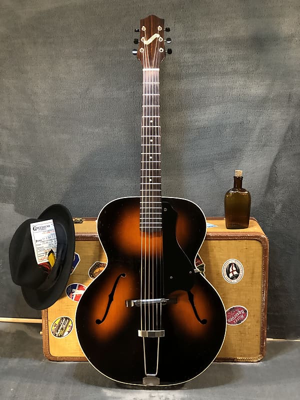 Beautiful Gretsch Model 25 1930’s - Amber burst | Reverb