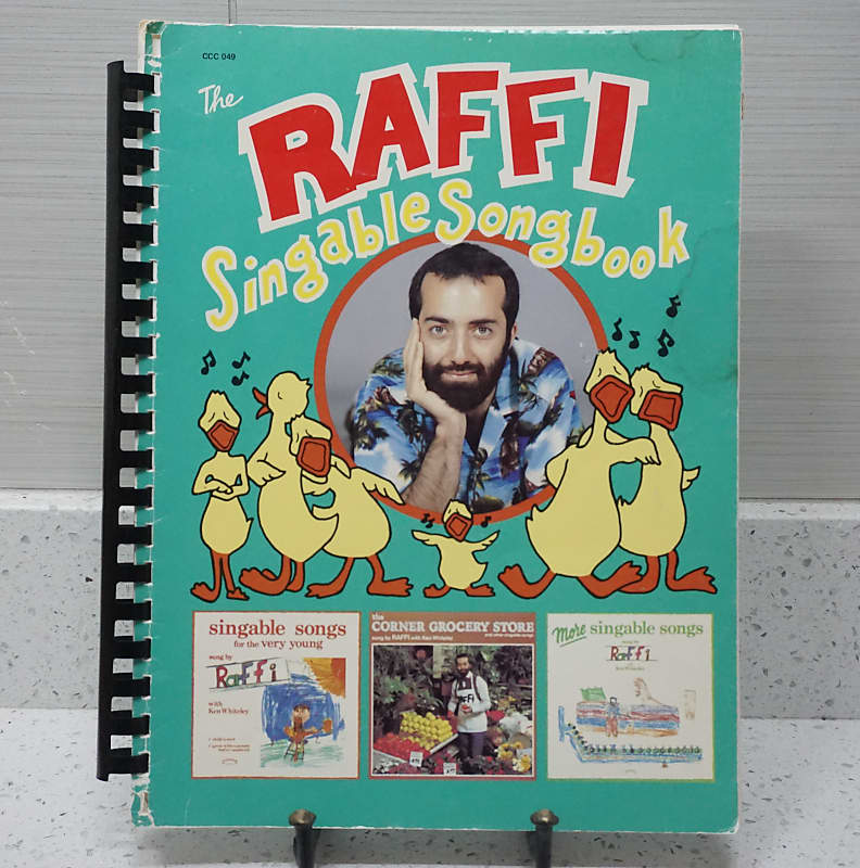 The Raffi Singable Songbook Collection of 51 Songs 1988 | Reverb