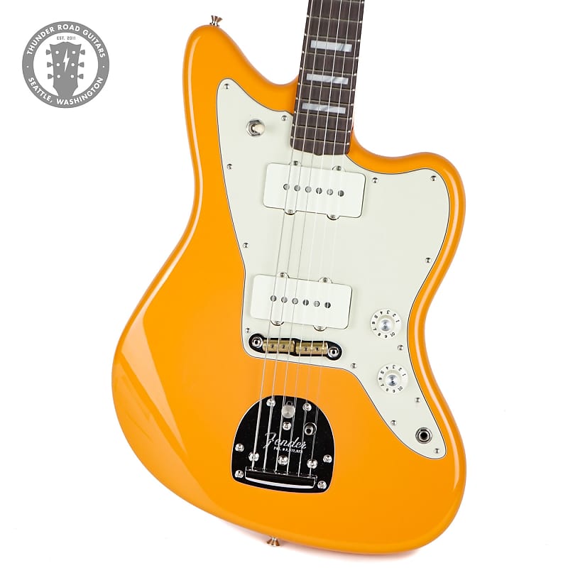 New Fender Custom Shop '62 Jazzmaster NOS Capri Orange | Reverb