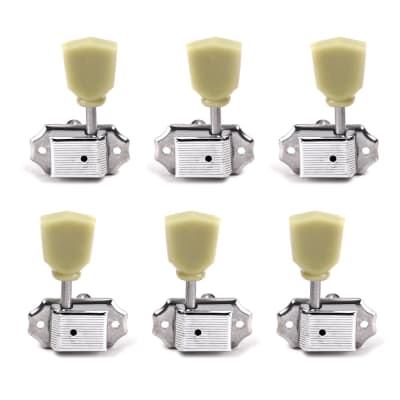 Taylor Guitar Tuners 1:18 Polished Nickel | Reverb