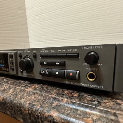 Sony MDS-E12 MD MINIDISC DECK RECORDER Player | Reverb