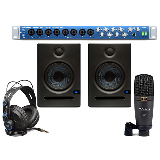 PreSonus Audiobox 1818VSL USB Interface With Eris E5 Monitor | Reverb