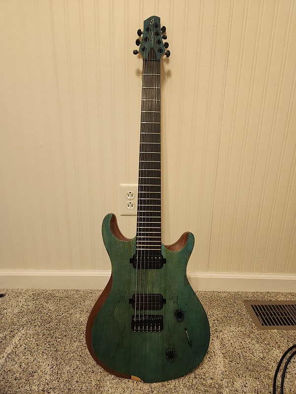 Jericho Edge 7 NT 2017 - Blue Spalted Maple | Reverb