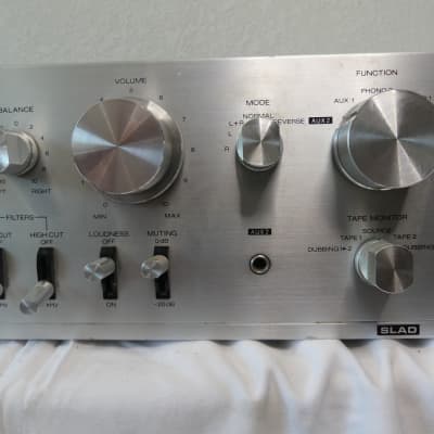 Sharp Optonica Stereo Amplifier SM-4545 1970s - Brushed | Reverb