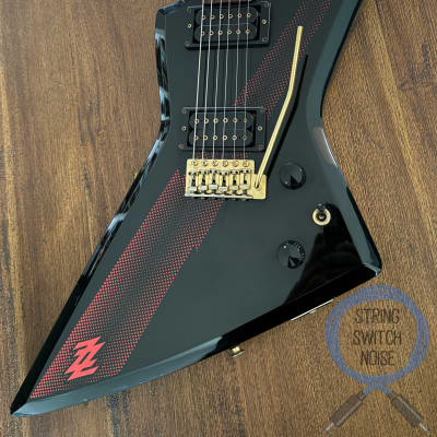 Aria Pro II, Explorer, ZZ Deluxe, Black Thunderbolt, MIJ, | Reverb