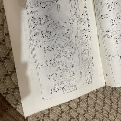 Fender Deluxe Reverb schematics and layout | Reverb