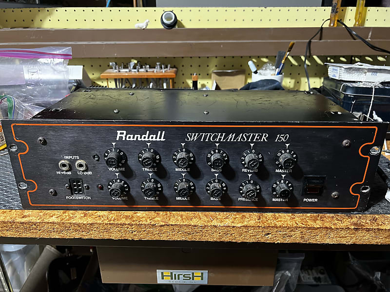 Randall Switchmaster 150 1979 - Black | Reverb