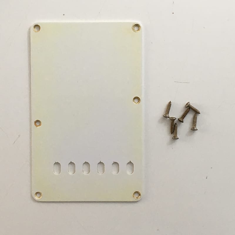 Vintage Fender Natural Aged Relic 1ply Guitar Strat Back | Reverb