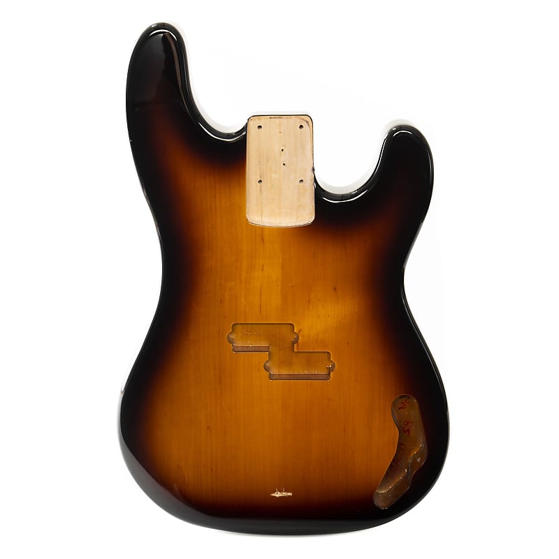 Fame P-Bass Body Alder Tobacco Sunburst - Bass Part | Reverb