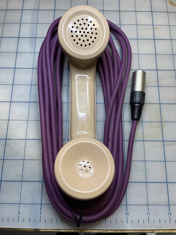 Kerns TeleMic 1993 - Pink-Beige/Purple | Reverb