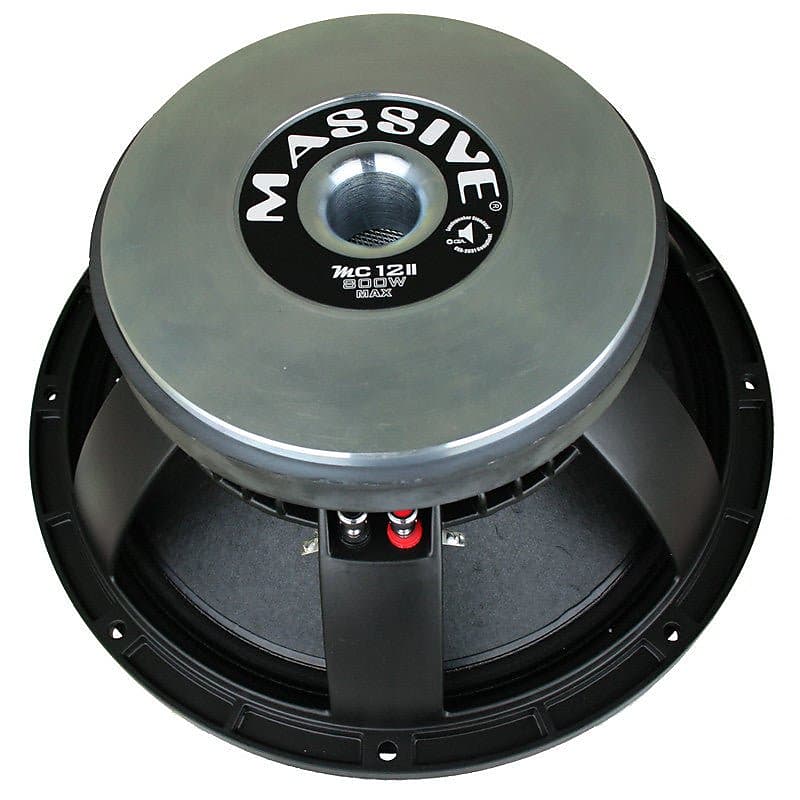 Massive Audio MC12II 12" 400 Watt 8 Ohm Mid-Range Speaker | Reverb