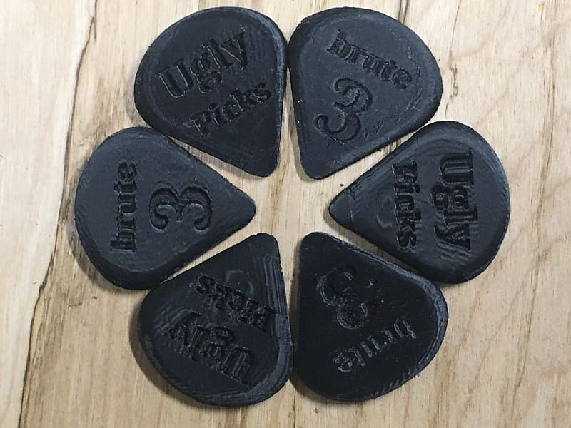 Ugly Picks brute 6 pack 3mm 2023 | Reverb