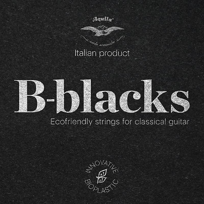 Aquila USA B-blacks Baritone Ukulele Strings - Low D | Reverb