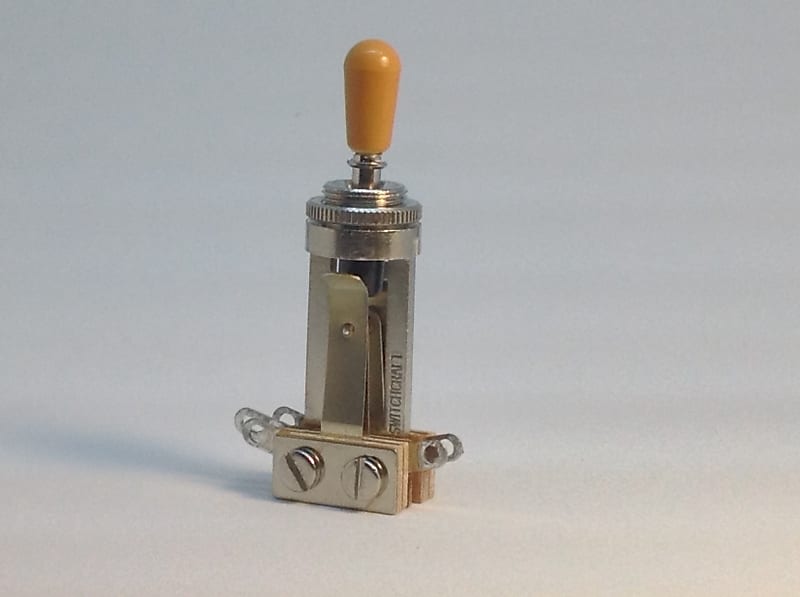 Switchcraft Long Straight 3-way USA Toggle Switch for Les | Reverb