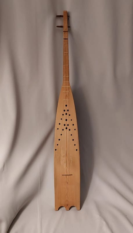 Pandur - Rare 2-string Folk instrument, wood, handmade | Reverb
