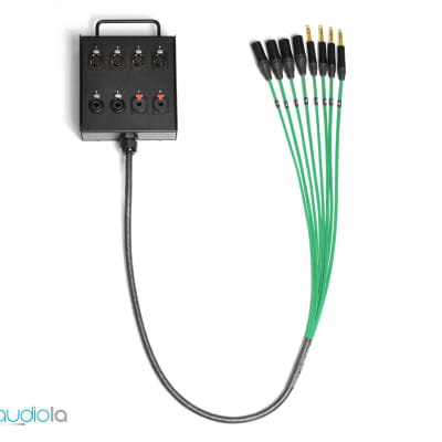 8 Channel Custom Mogami Studio Wall Stage Floor Box Neutrik | Reverb