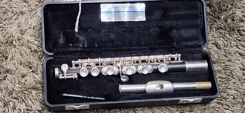 Gemeinhardt 4pmh piccolo with case metal head joint | Reverb