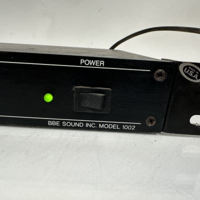 BBE Sonic Maximizer Model 1002 Stereo Processor Black Vintage | Reverb