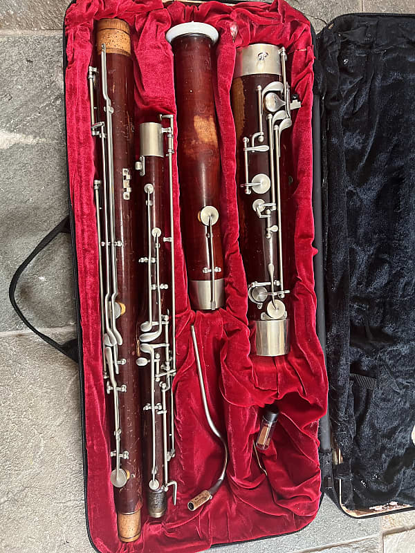 Wood Bassoon, with case and bocal, C. G. Conn brand. USA | Reverb