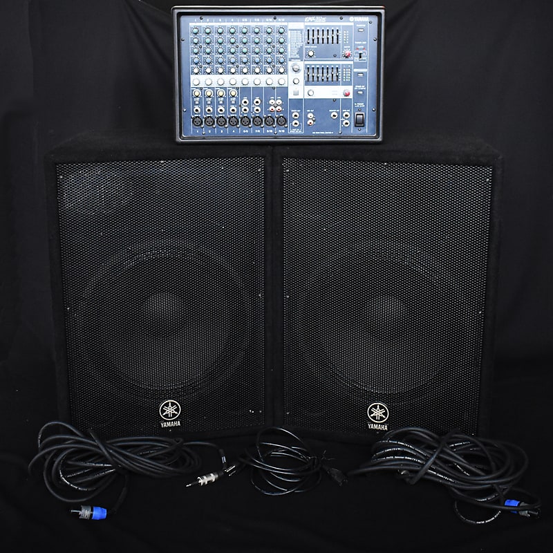 Yamaha EMX 312 SC (12-Channel Dual 300W Powered Mixer) + (2) | Reverb