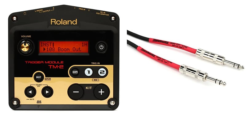 Roland TM-2 Drum Trigger Module Bundle with Pro Co BP-10 | Reverb
