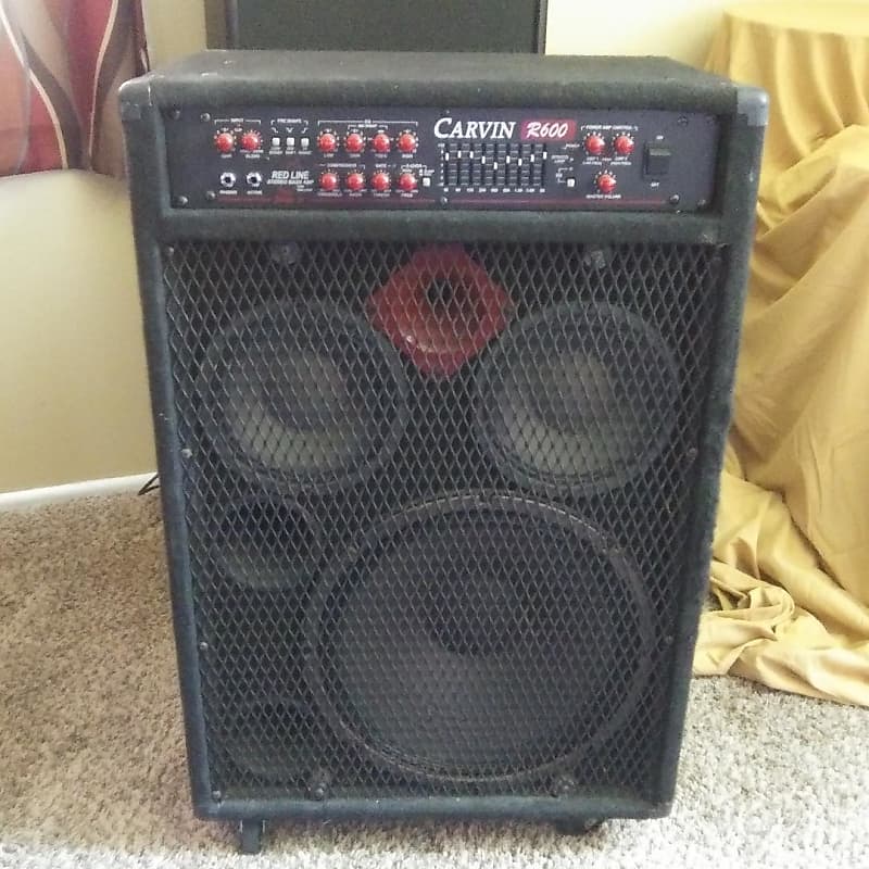 Carvin RL 6815 Cyclops Red Eye Bass System 1999 | Reverb
