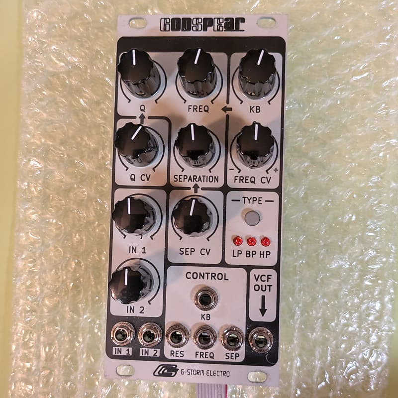 G-Storm Electro GODSPEar | Oxford OSCar Eurorack Filter | Reverb