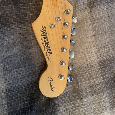 Fender Starcaster Mini Strat 2010 - Black | Reverb