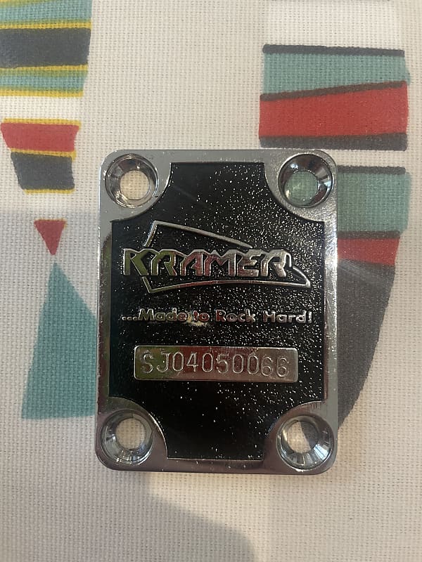 Kramer NECK PLATE 2004 | Reverb