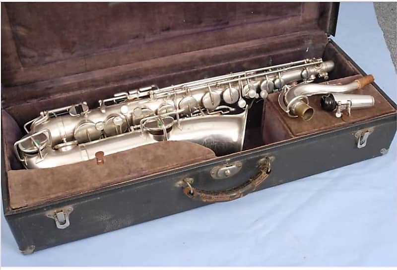 Buescher True Tone C Melody Silver plated Saxophone 1925 | Reverb