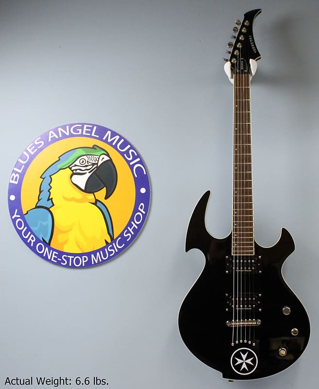 2005 Malden Subhuman Electric Guitar, Black, Seymour Duncan | Reverb