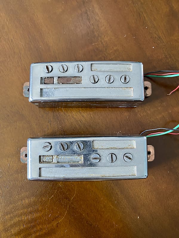 Teisco Et-220 spectrum pickups 1960’s - Chrome | Reverb